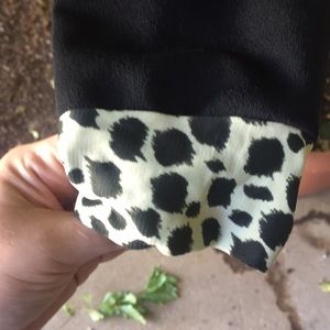 Forever Young | Dresses | Vintage Leopard Goth Dress With Collar And ...